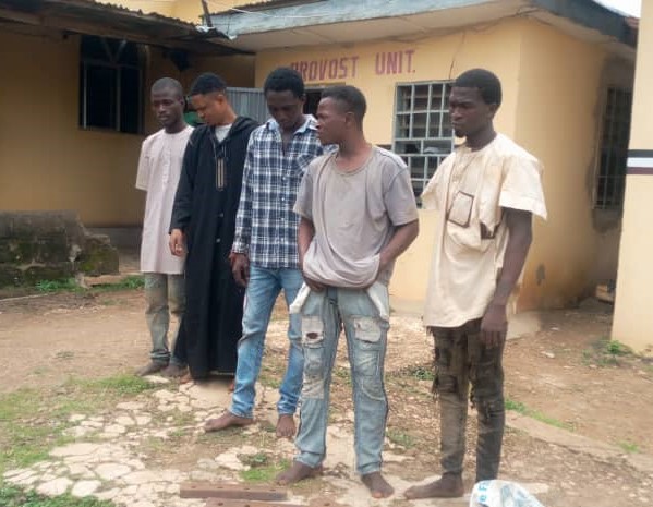 NSCDC arrests two rail track vandals in Kwara | Western Post NSCDC arrests two rail track vandals in Kwara | Western Post
